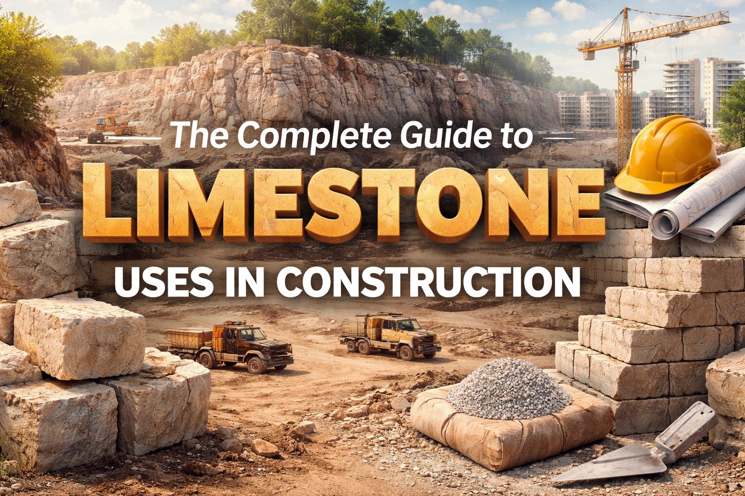 Limestone Uses in Construction: Arvicon Guide